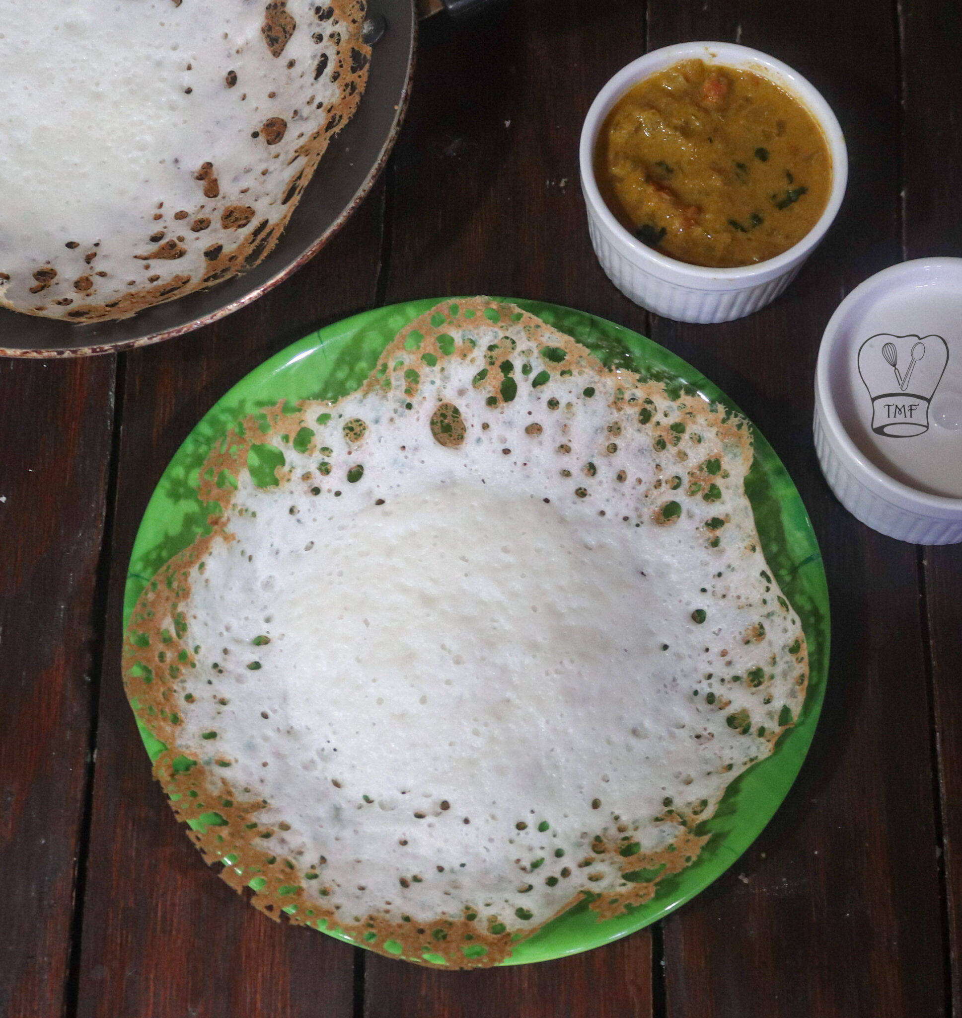 Leftover rice Appam | Appam with Idli Dosa batter - Traditionally ...