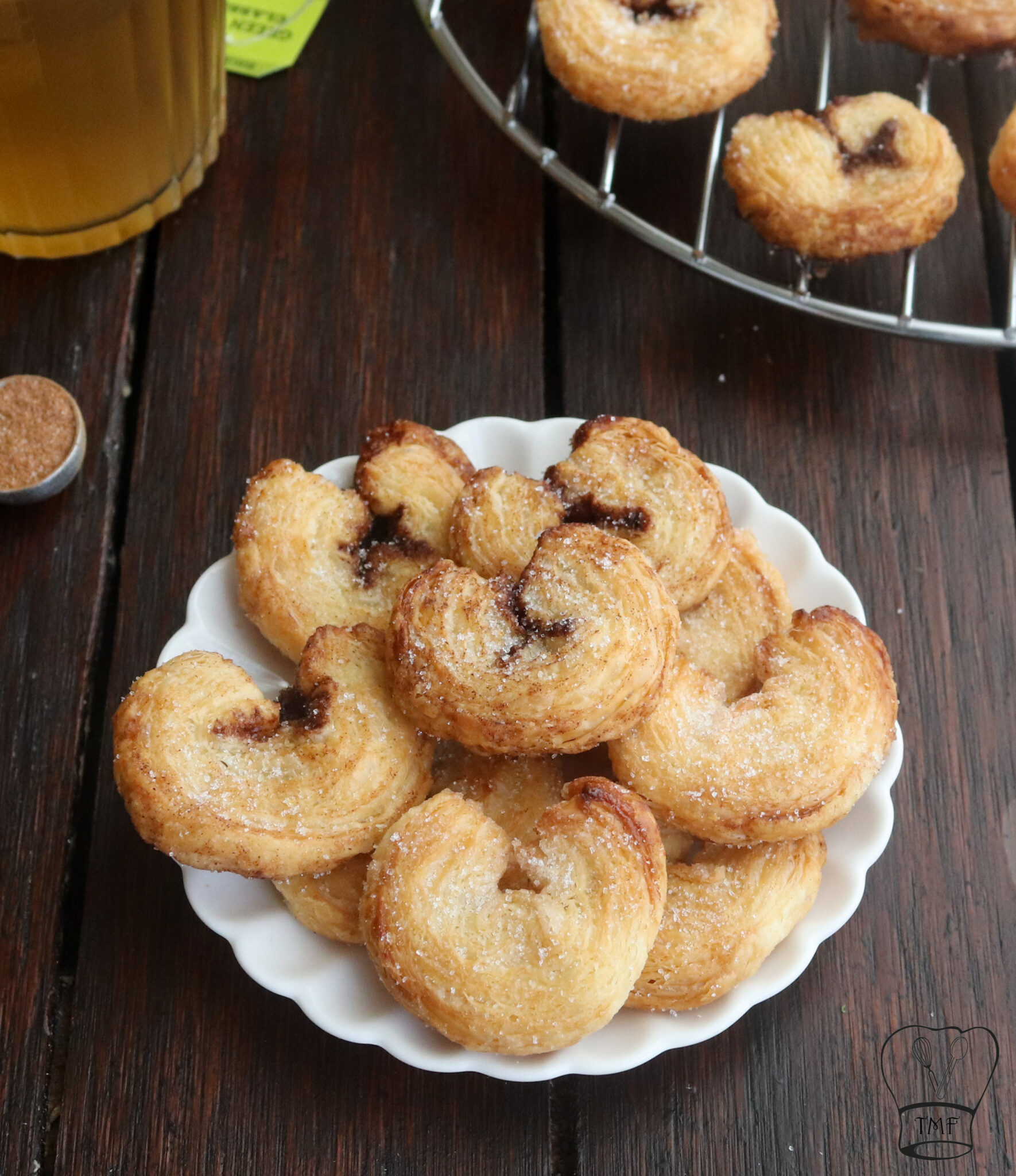 Palmier Cookies | French Palmier cookies - Traditionally Modern Food