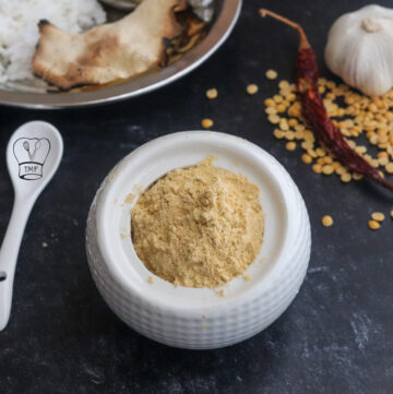 Andhra Paruppu podi | Kandi podi - Traditionally Modern Food