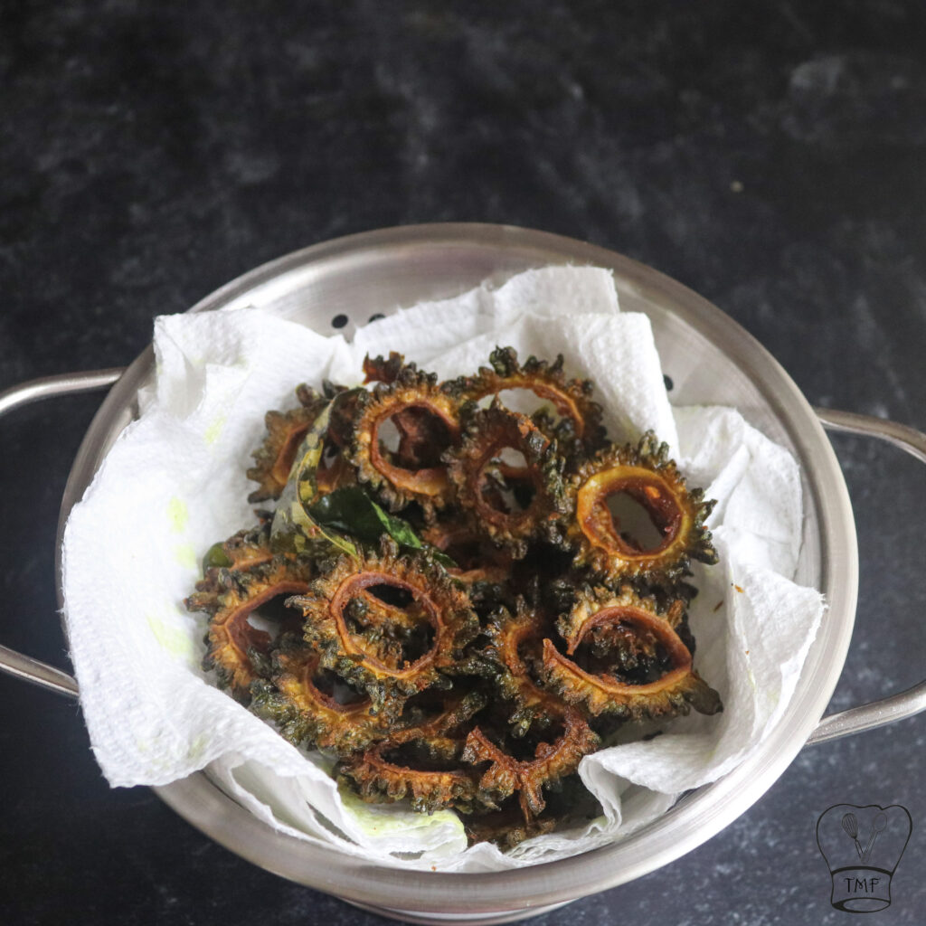 Bitter gourd fry | Pavakka fry kerala style - Traditionally Modern Food