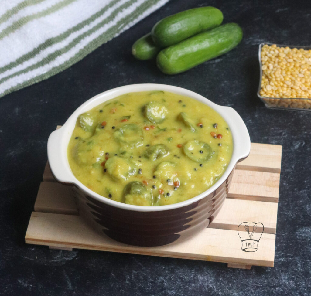 Cucumber kootu | Vellarikkai kootu - Traditionally Modern Food