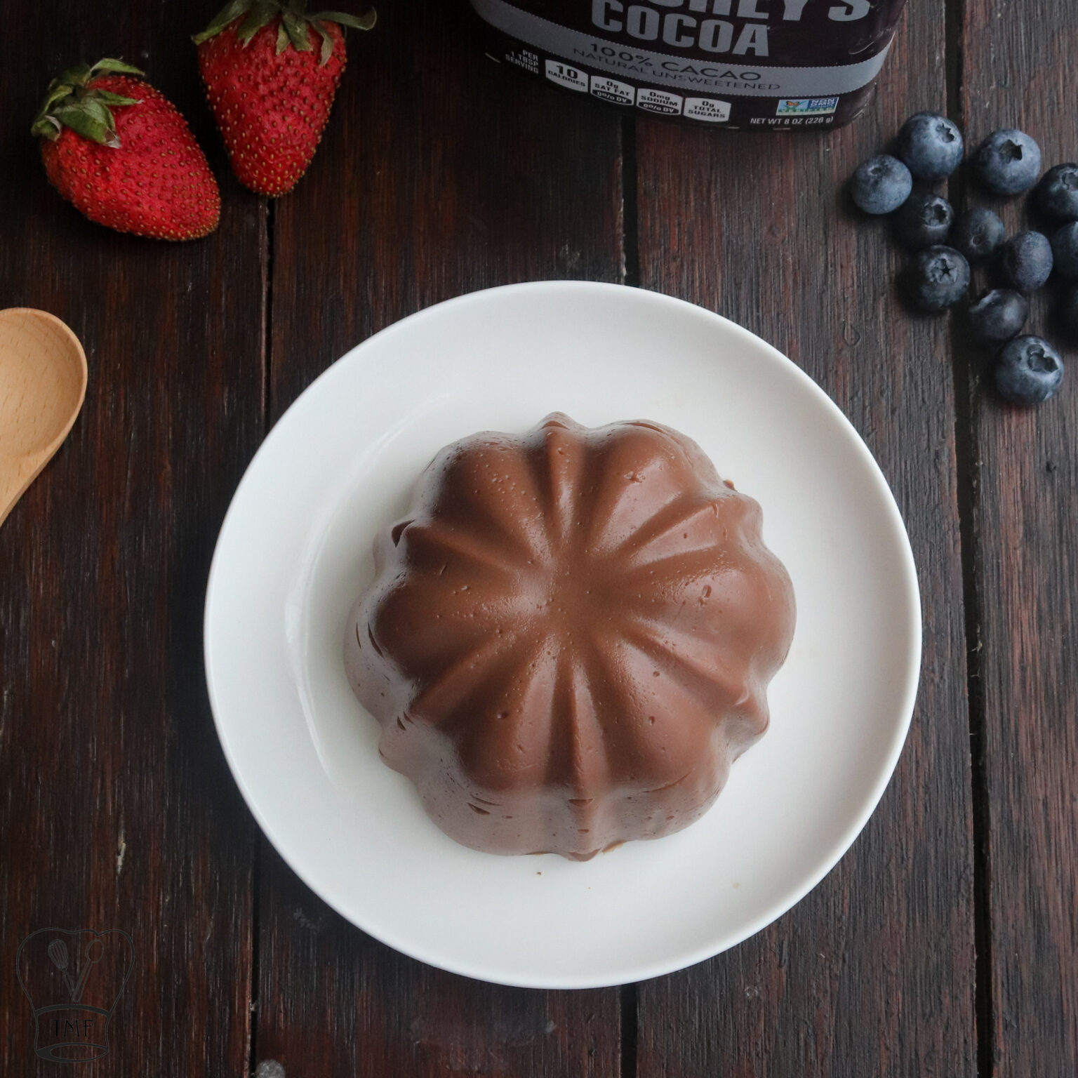 Eggless Chocolate Pudding - Traditionally Modern Food