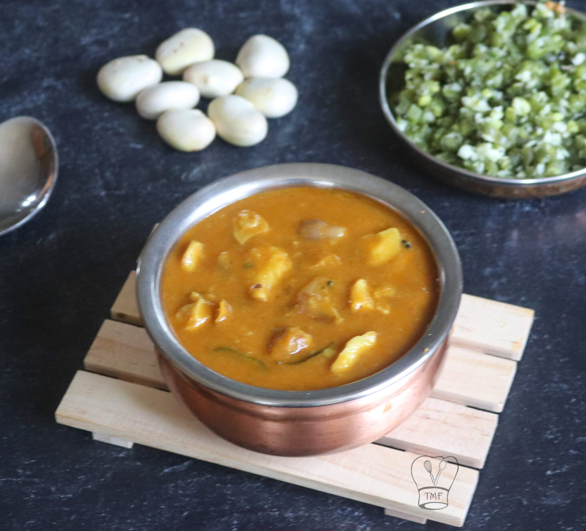 Palakottai Sambar | Jackfruit seed sambar - Traditionally Modern Food