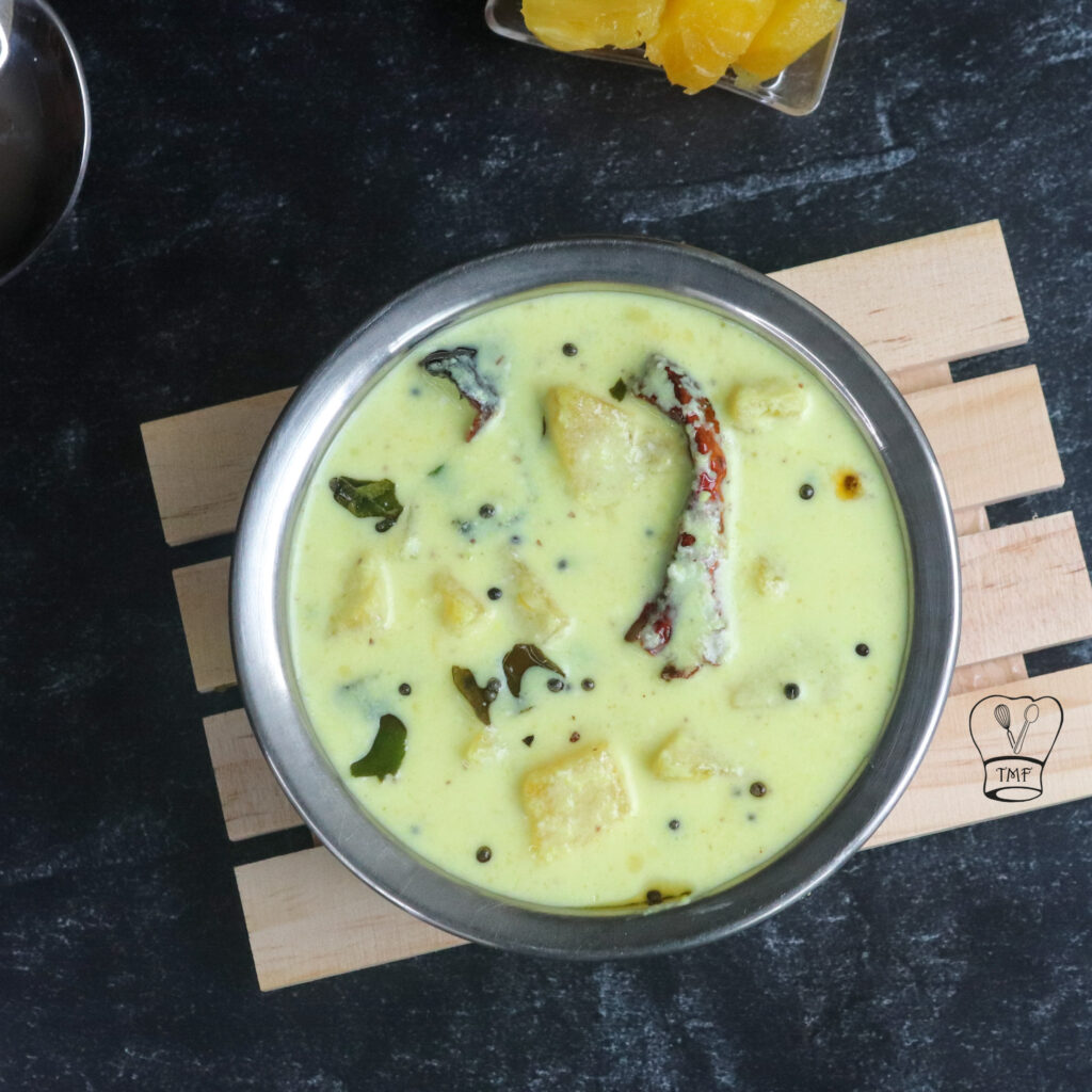 Pineapple pachadi | kerala style pineapple pachadi - Traditionally ...