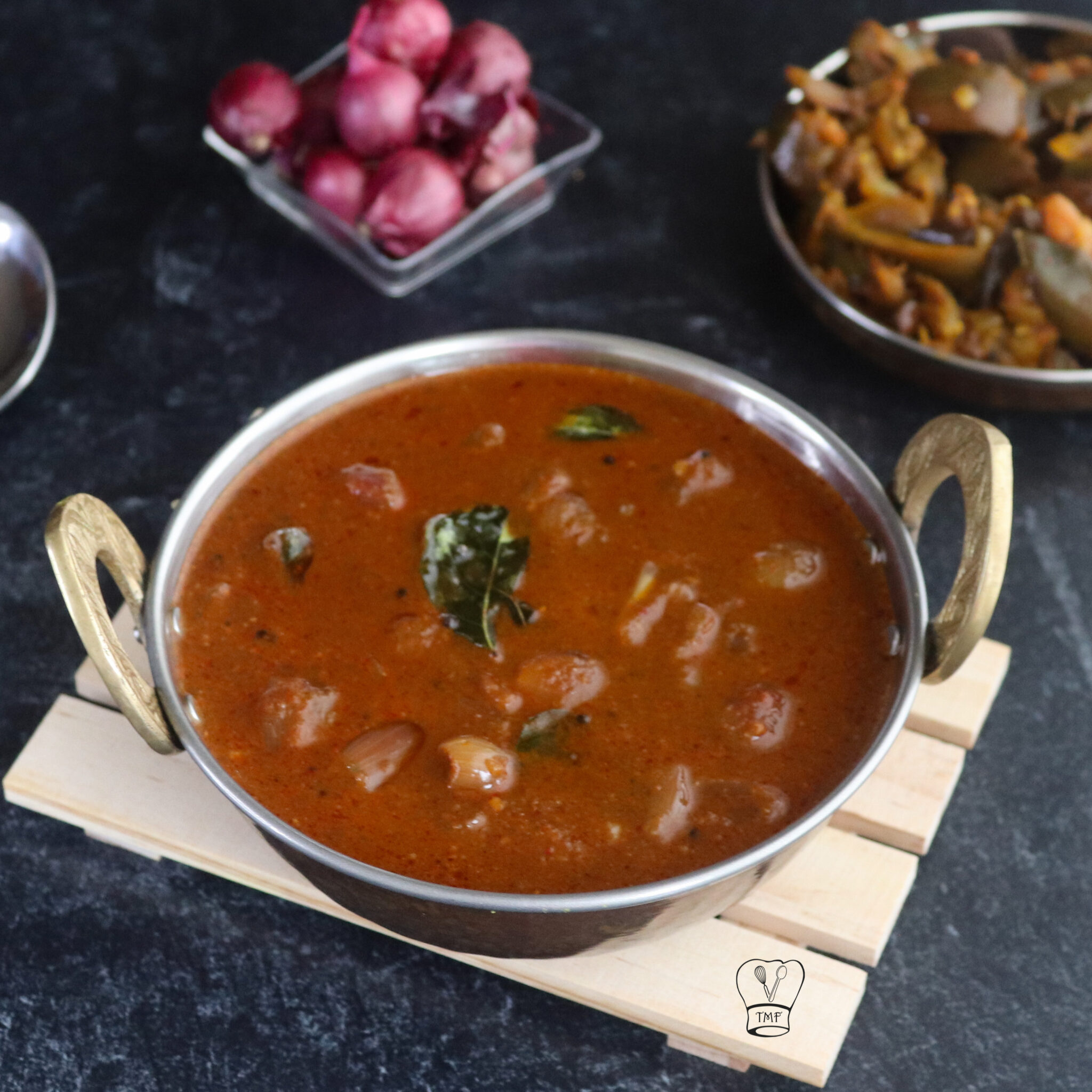 Ulli Theeyal | kerala style shallots curry - Traditionally Modern Food