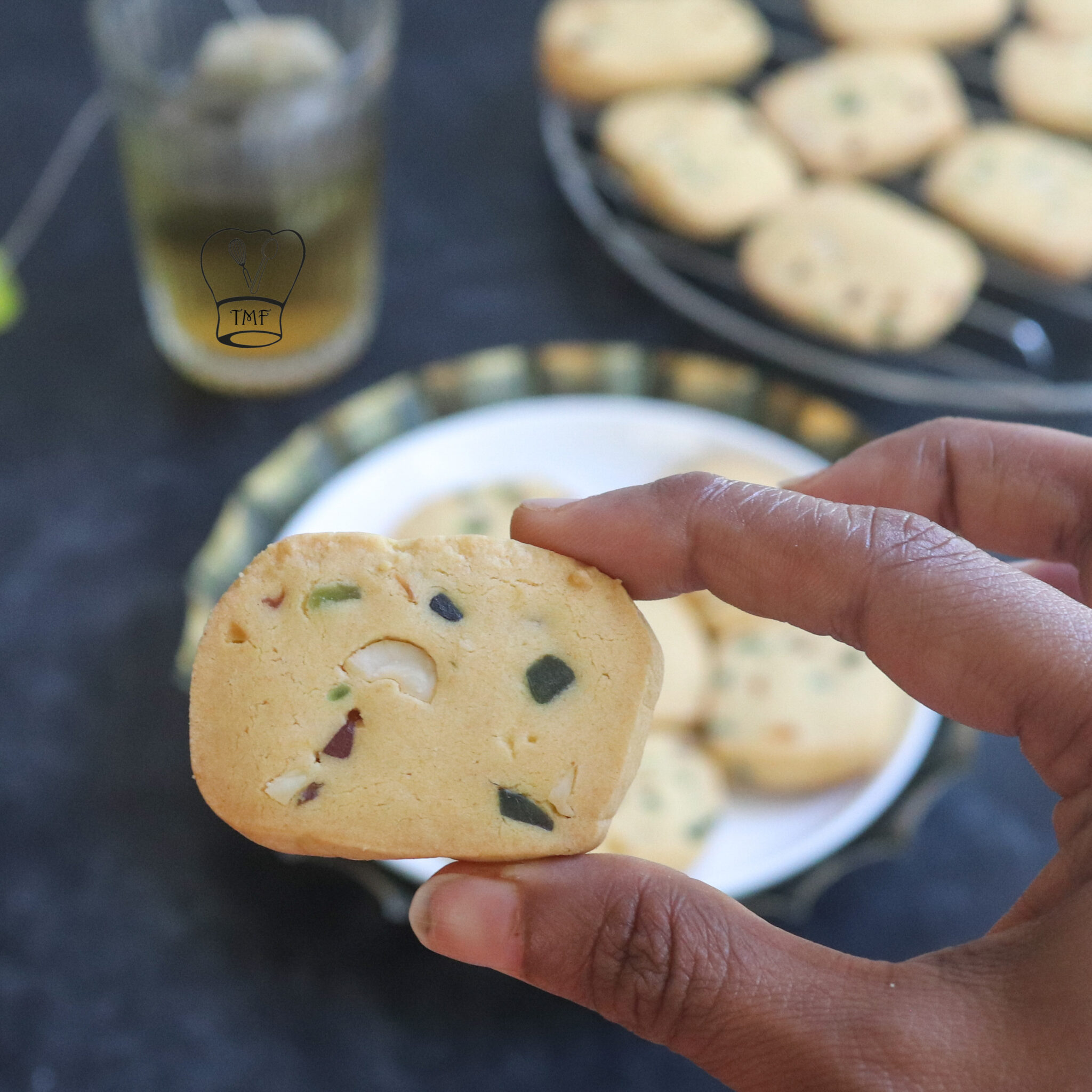 Karachi Biscuits | Eggless fruit cookies - Traditionally Modern Food