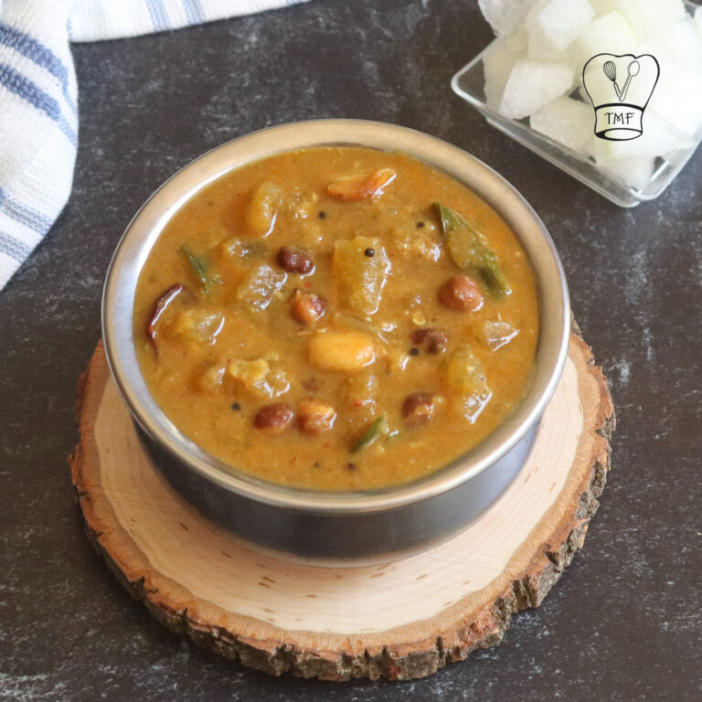 Poosanikai Puli Kootu | Ash gourd kootu - Traditionally Modern Food