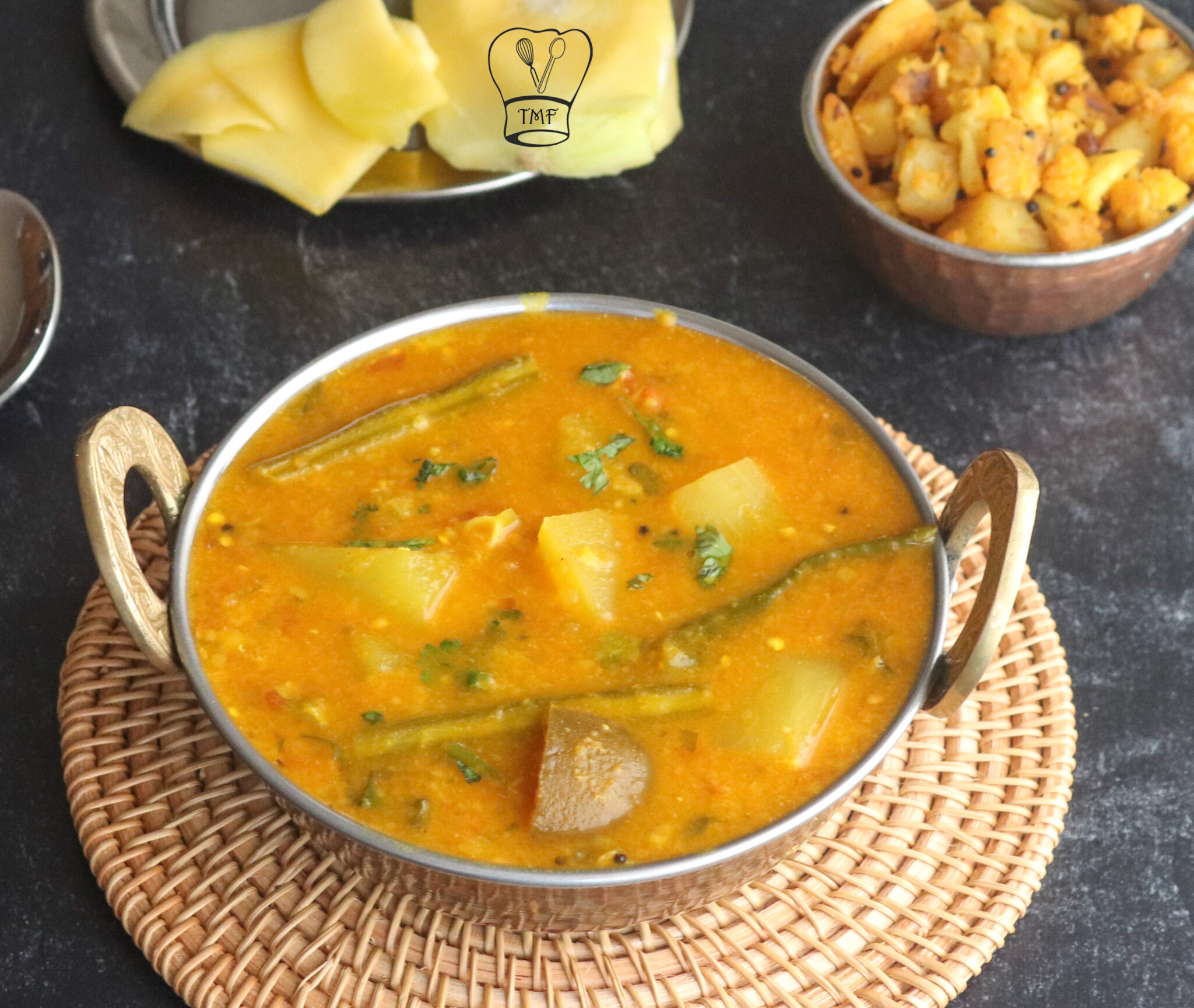 Raw Mango Sambar | Manga Sambar - Traditionally Modern Food