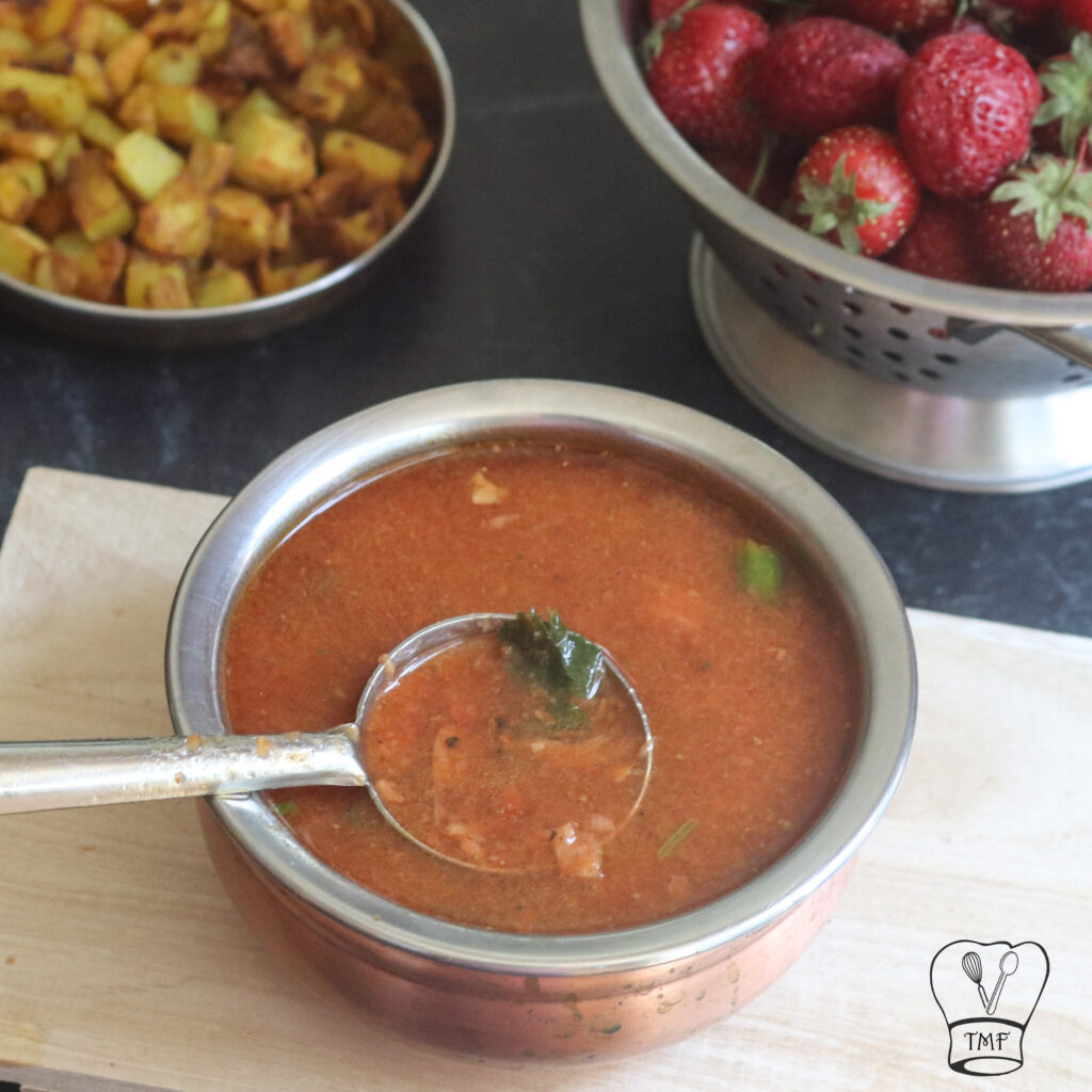 Poondu Rasam | Garlic rasam - Traditionally Modern Food