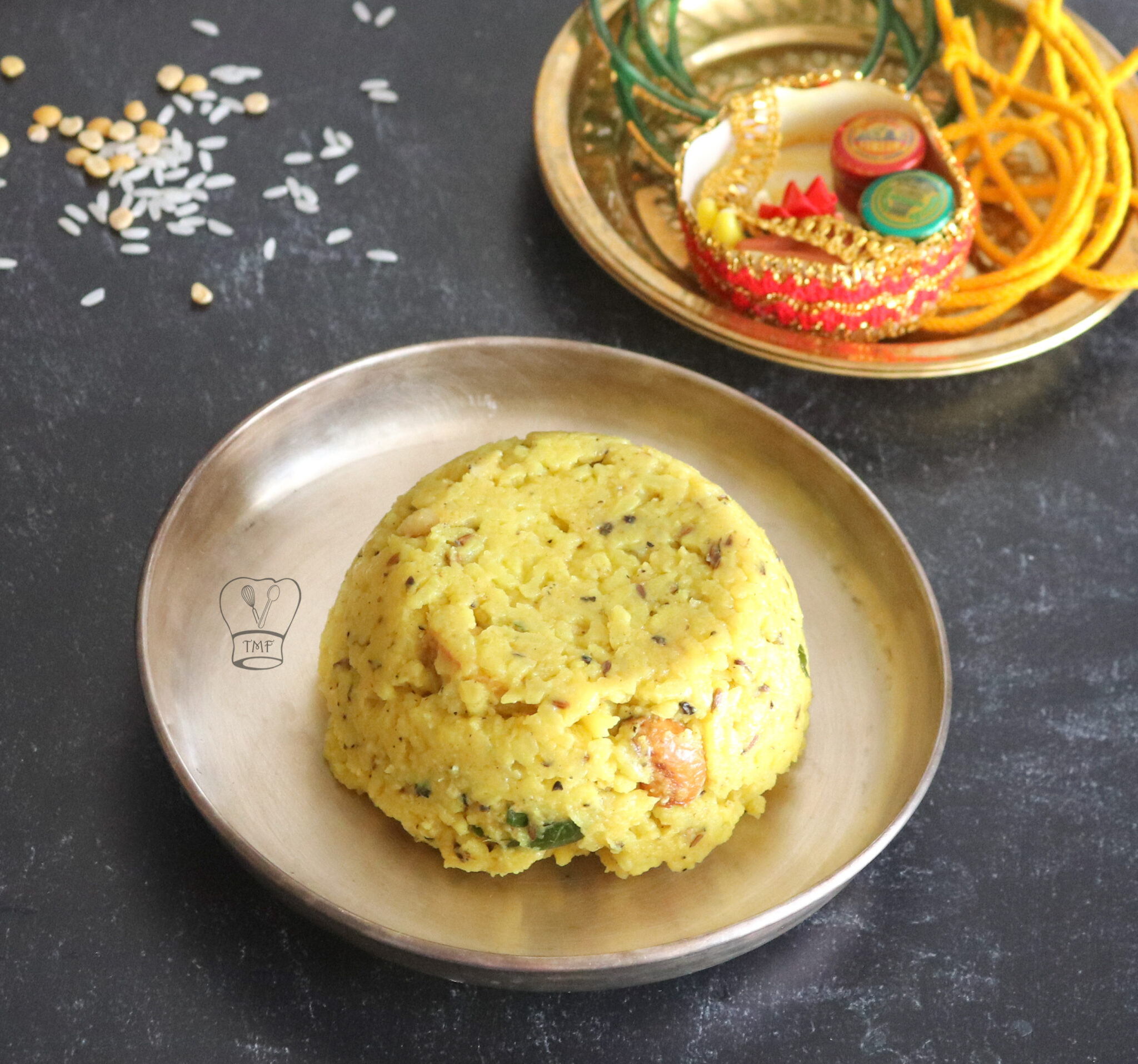 Manjal pongal | yellow pongal - Traditionally Modern Food