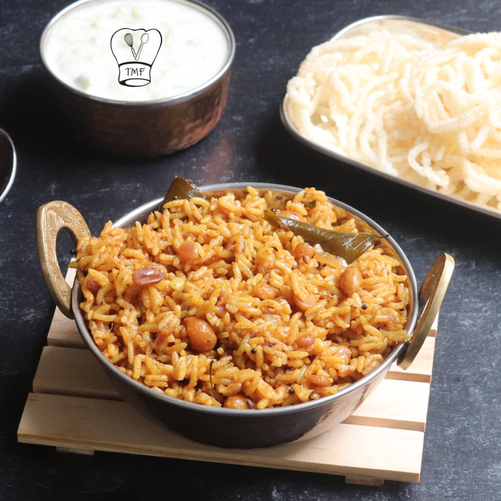 Pressure cooker Puliyodarai | One pot Tamarind rice - Traditionally ...