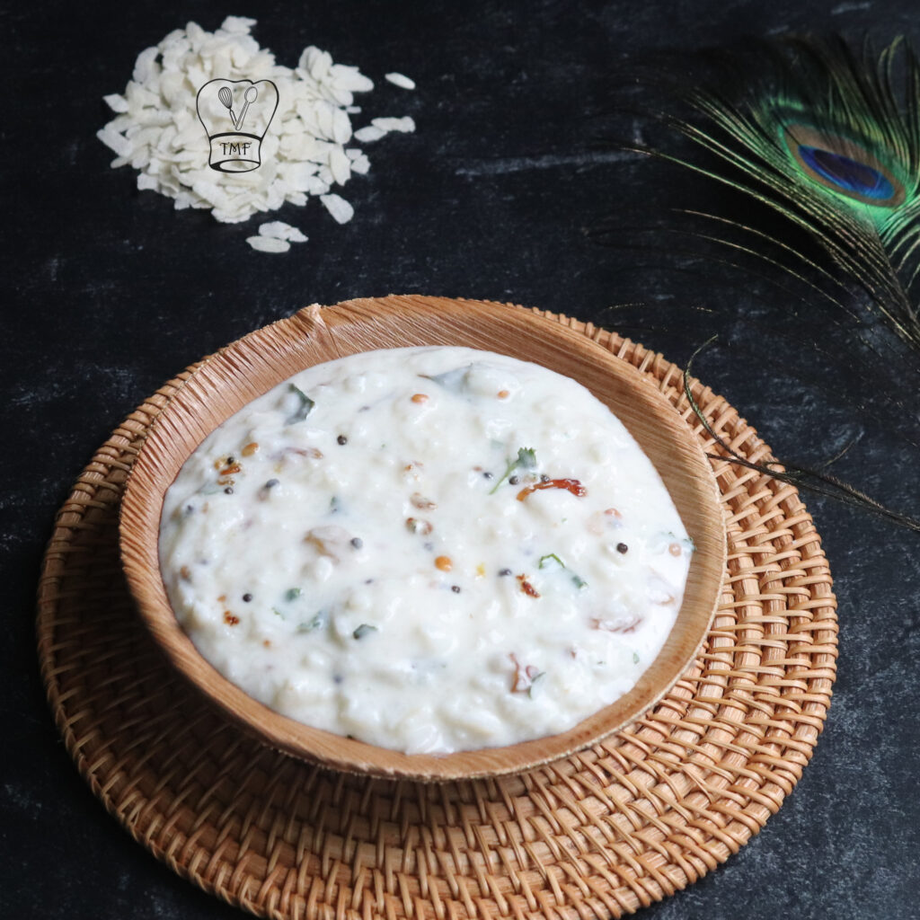 Curd poha | Dahi poha | Thayir Aval - Traditionally Modern Food