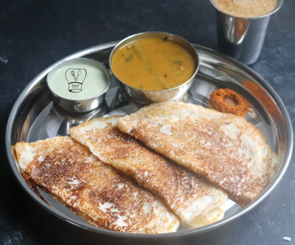 Leftover rice Dosa | Instant rice dosai - Traditionally Modern Food