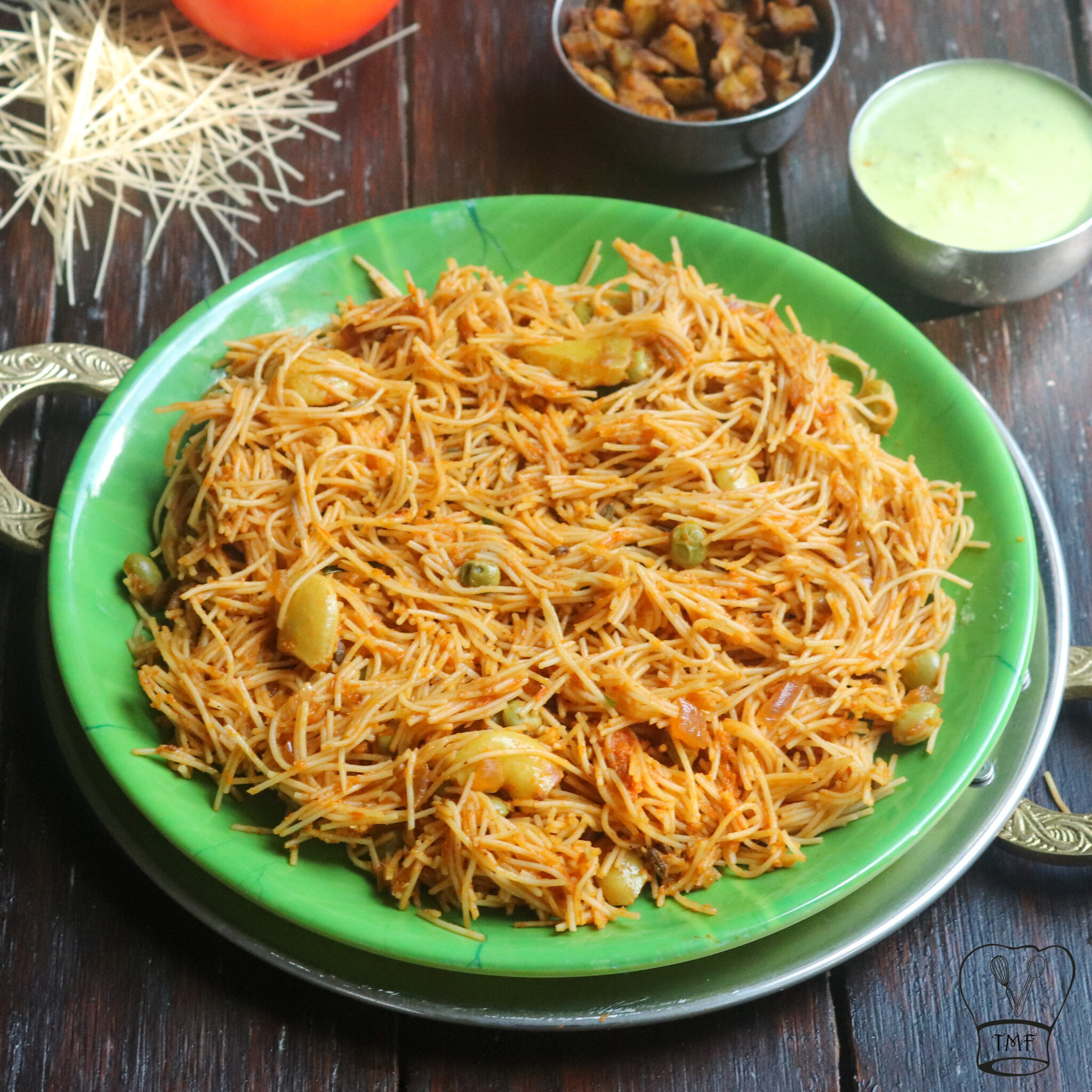 Millet Sevai | Thinai sevai | Masala sevai - Traditionally Modern Food