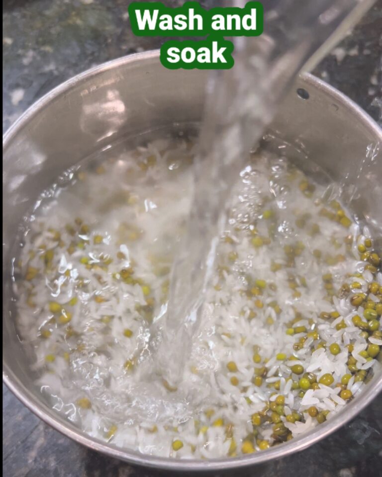 Pachai Payaru Sadham | Green moong rice - Traditionally Modern Food