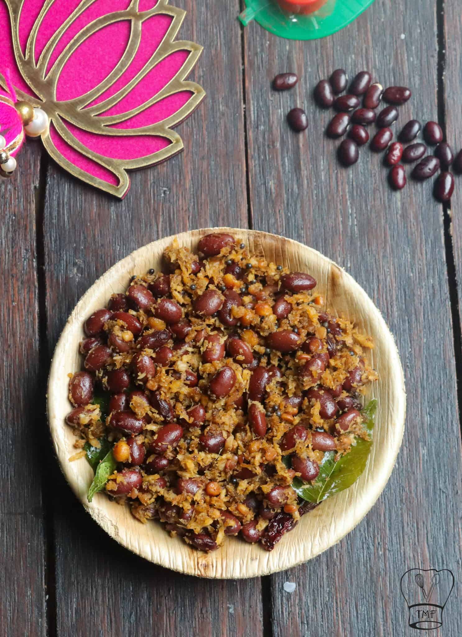 Rajma sundal | kidney beans sundal - Traditionally Modern Food