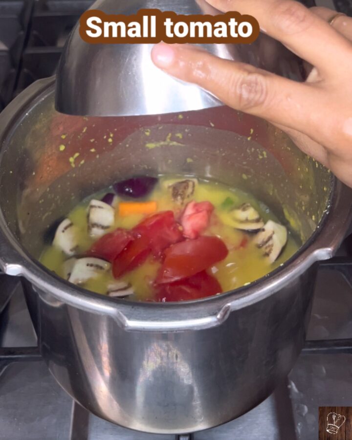 Cooker Sambar | Sambar in cooker - Traditionally Modern Food