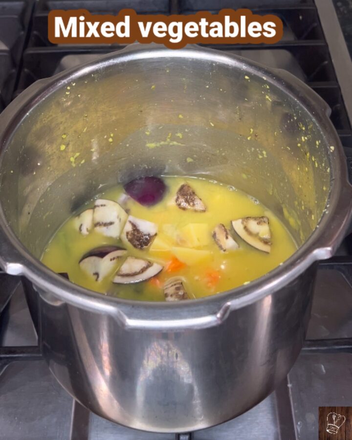 Cooker Sambar | Sambar in cooker - Traditionally Modern Food