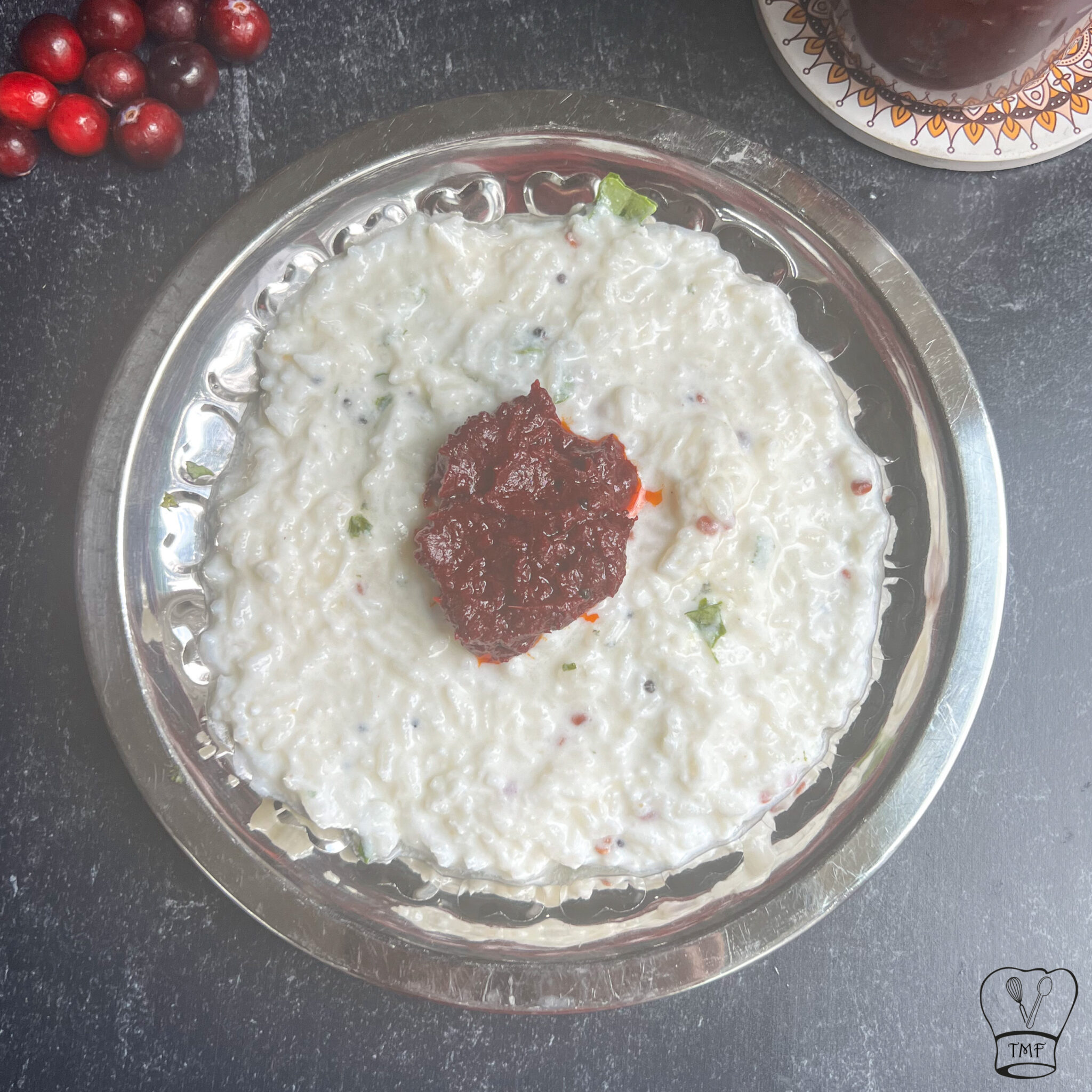 Cranberry pickle | Cranberry oorugai - Traditionally Modern Food