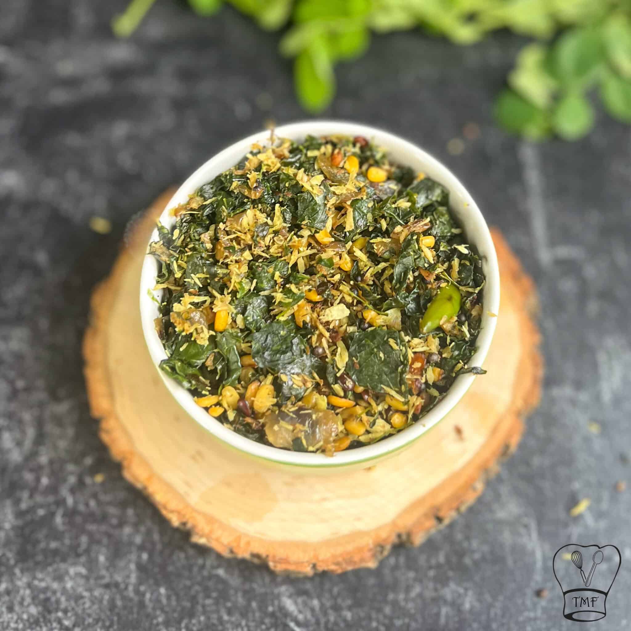 Murungai Keerai Poriyal recipe | drumstick leaves poriyal ...
