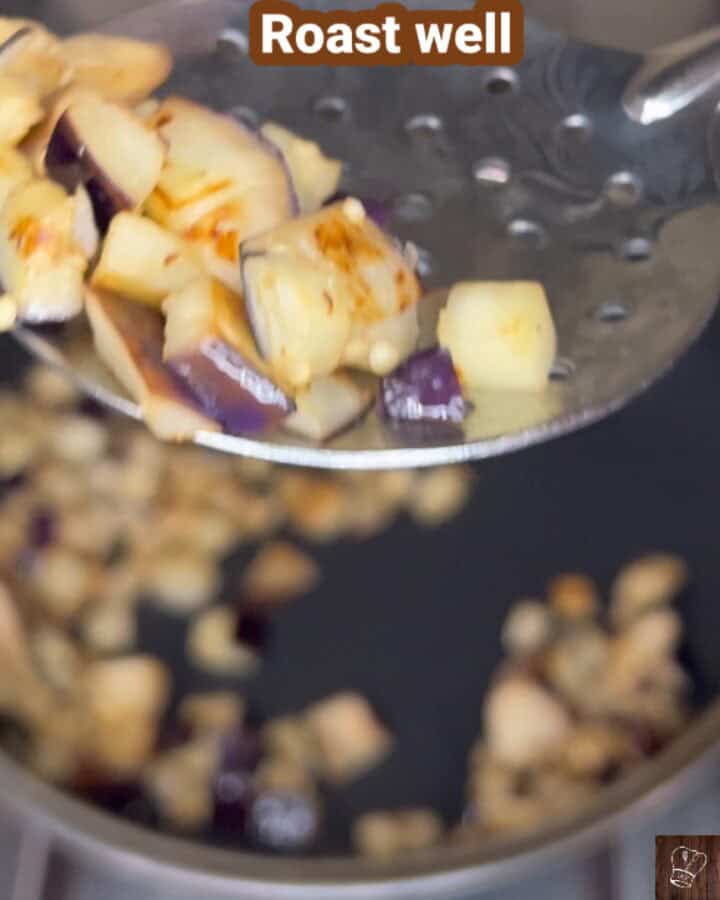 Kathirikkai thokku | brinjal Thokku - Traditionally Modern Food