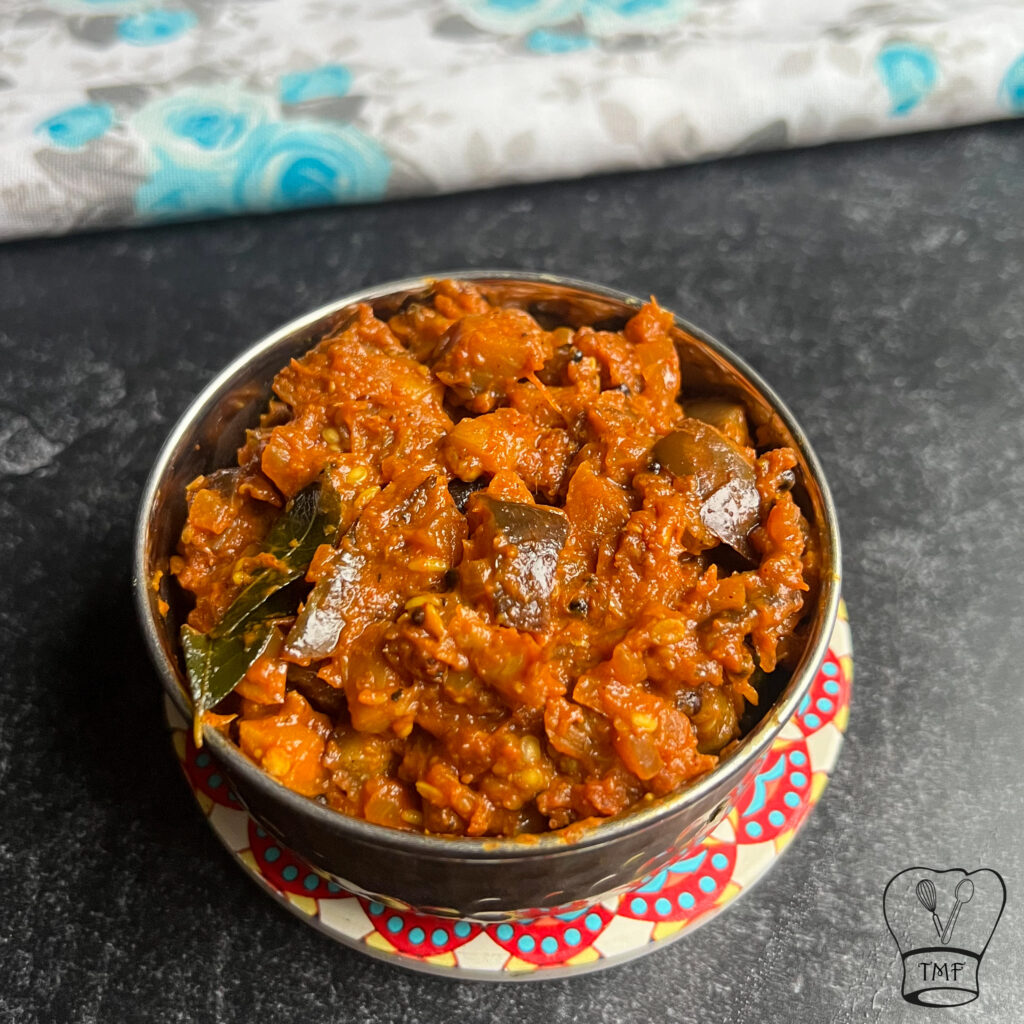 Kathirikkai thokku | brinjal Thokku - Traditionally Modern Food