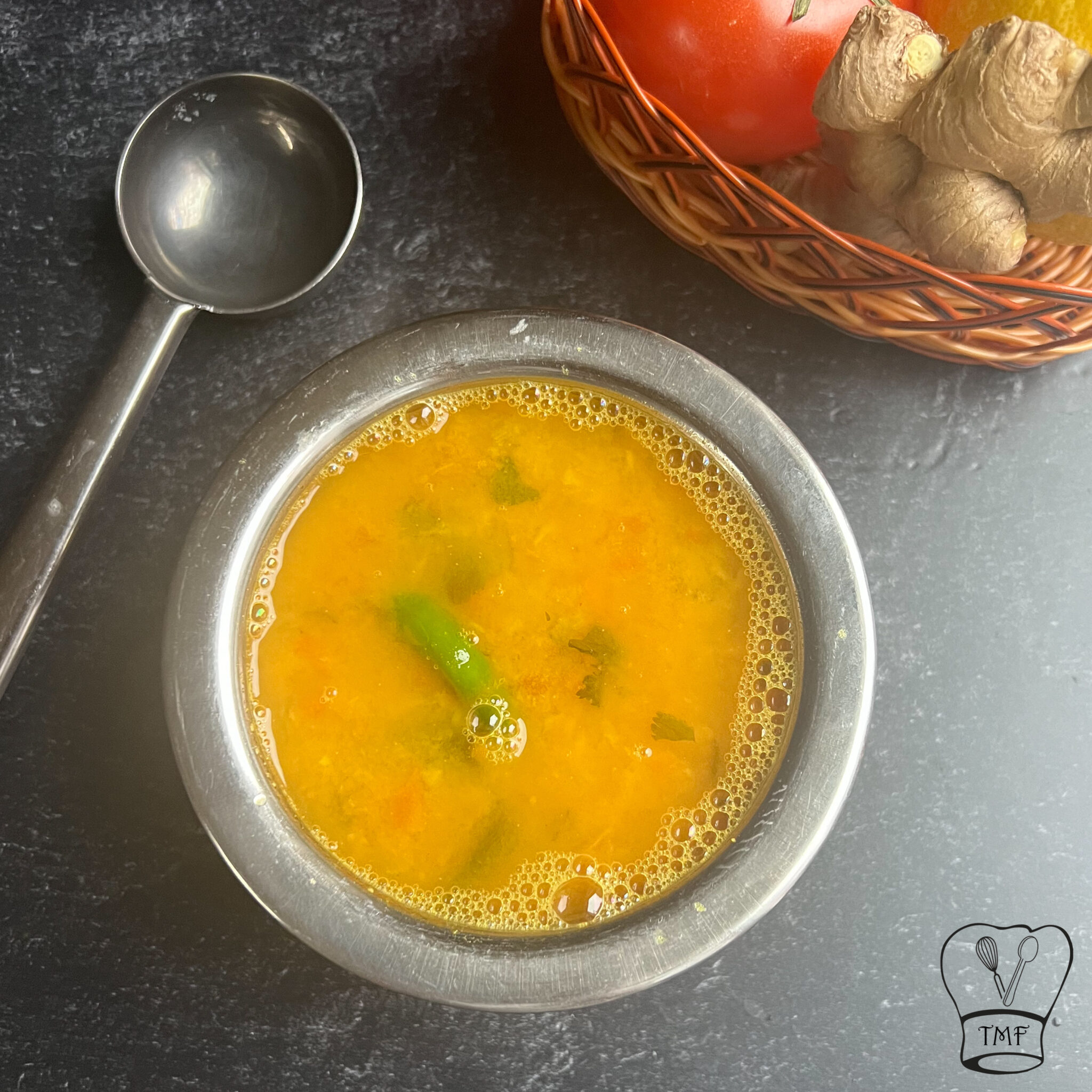 Lemon ginger Rasam | Elumichai inji rasam - Traditionally Modern Food