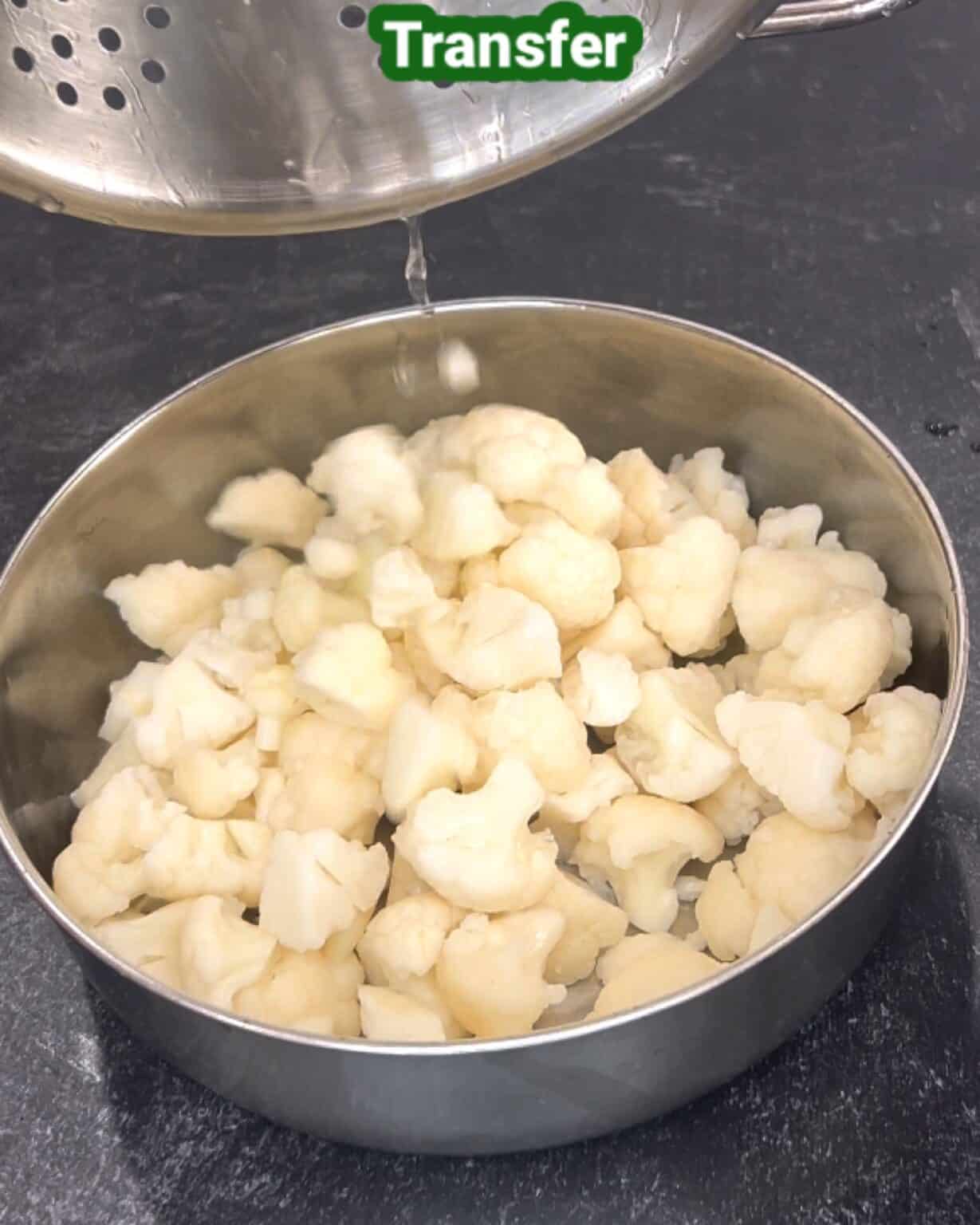 Cauliflower Malli | Gobi Malli - Traditionally Modern Food
