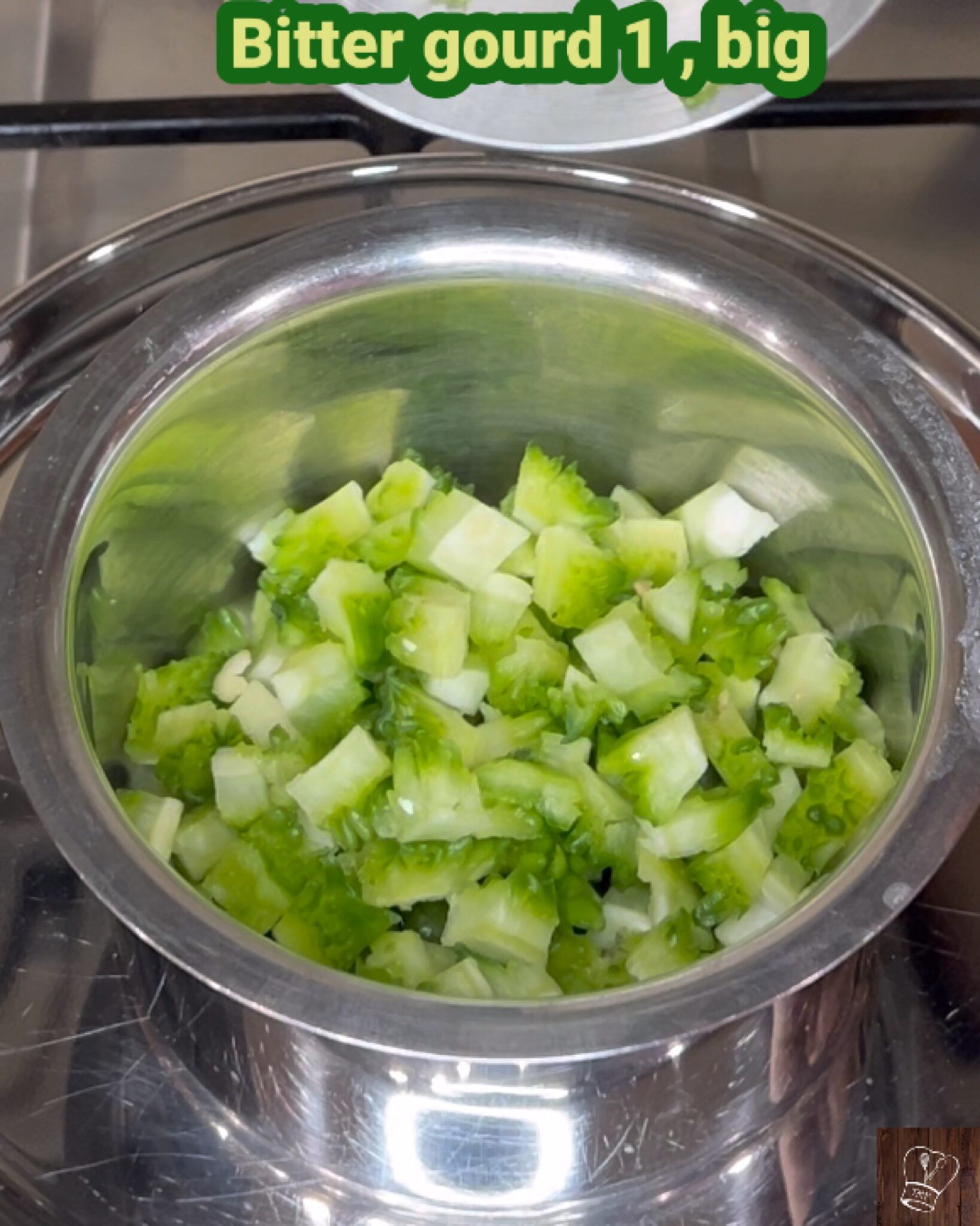 Pavakkai poriyal | Bitter gourd stir fry - Traditionally Modern Food