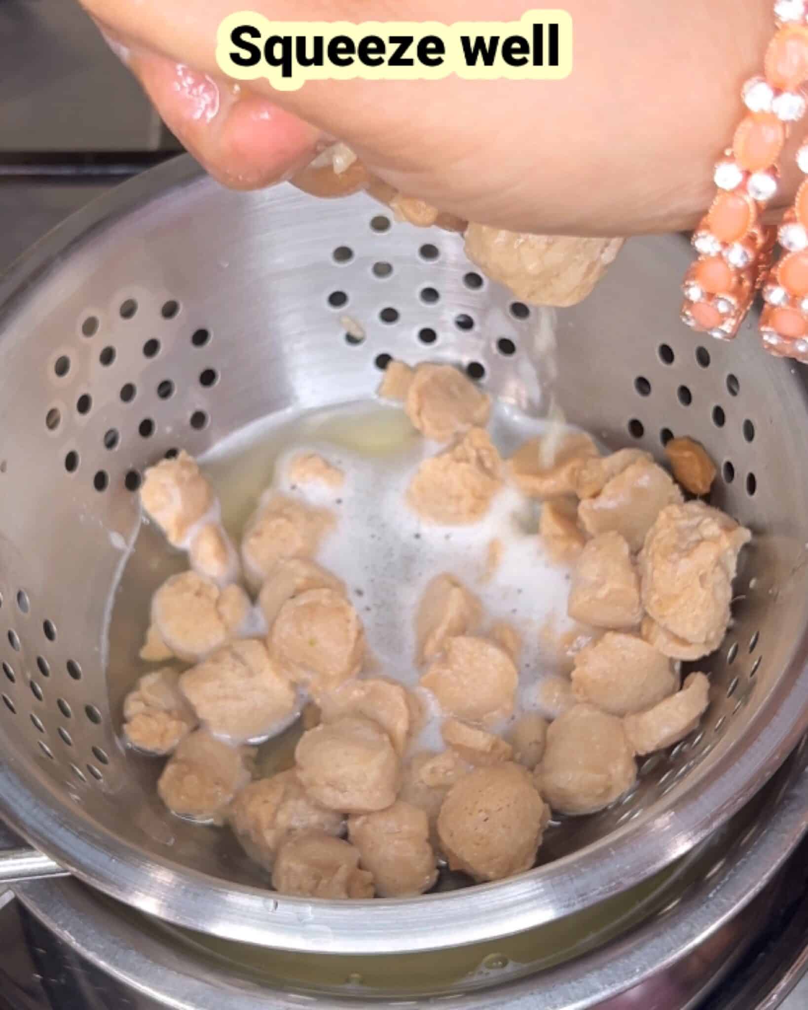 Soya chunks kurma | Meal maker kurma - Traditionally Modern Food
