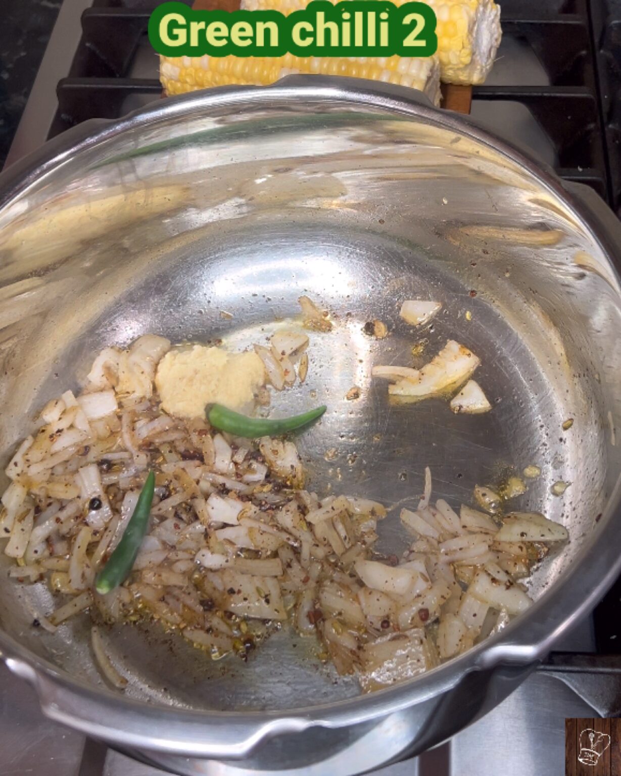 Spinach corn rice | Palak Makai pulao - Traditionally Modern Food