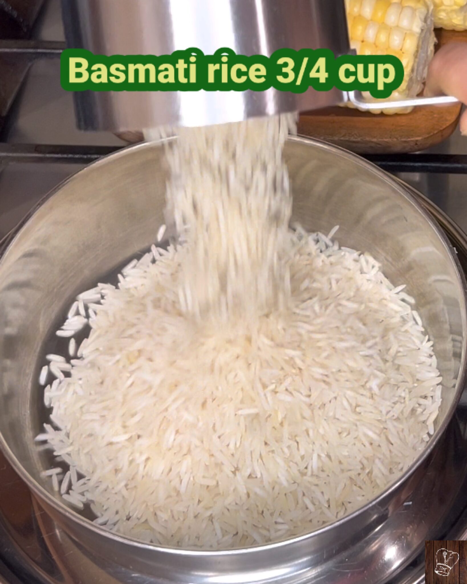 Spinach corn rice | Palak Makai pulao - Traditionally Modern Food