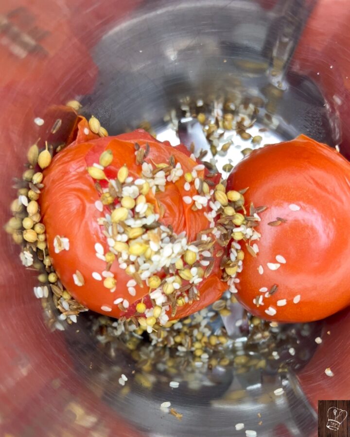 Thakkali Sadam | south indian Tomato rice - Traditionally Modern Food