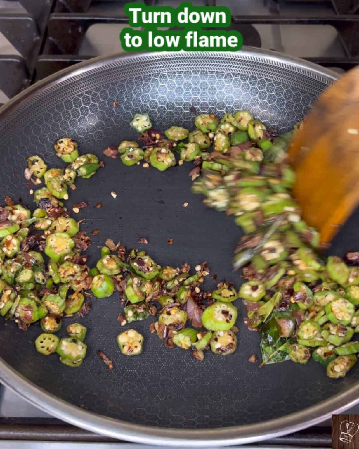 Vendakka Mezhukkupuratti | kerala style roasted okra - Traditionally ...