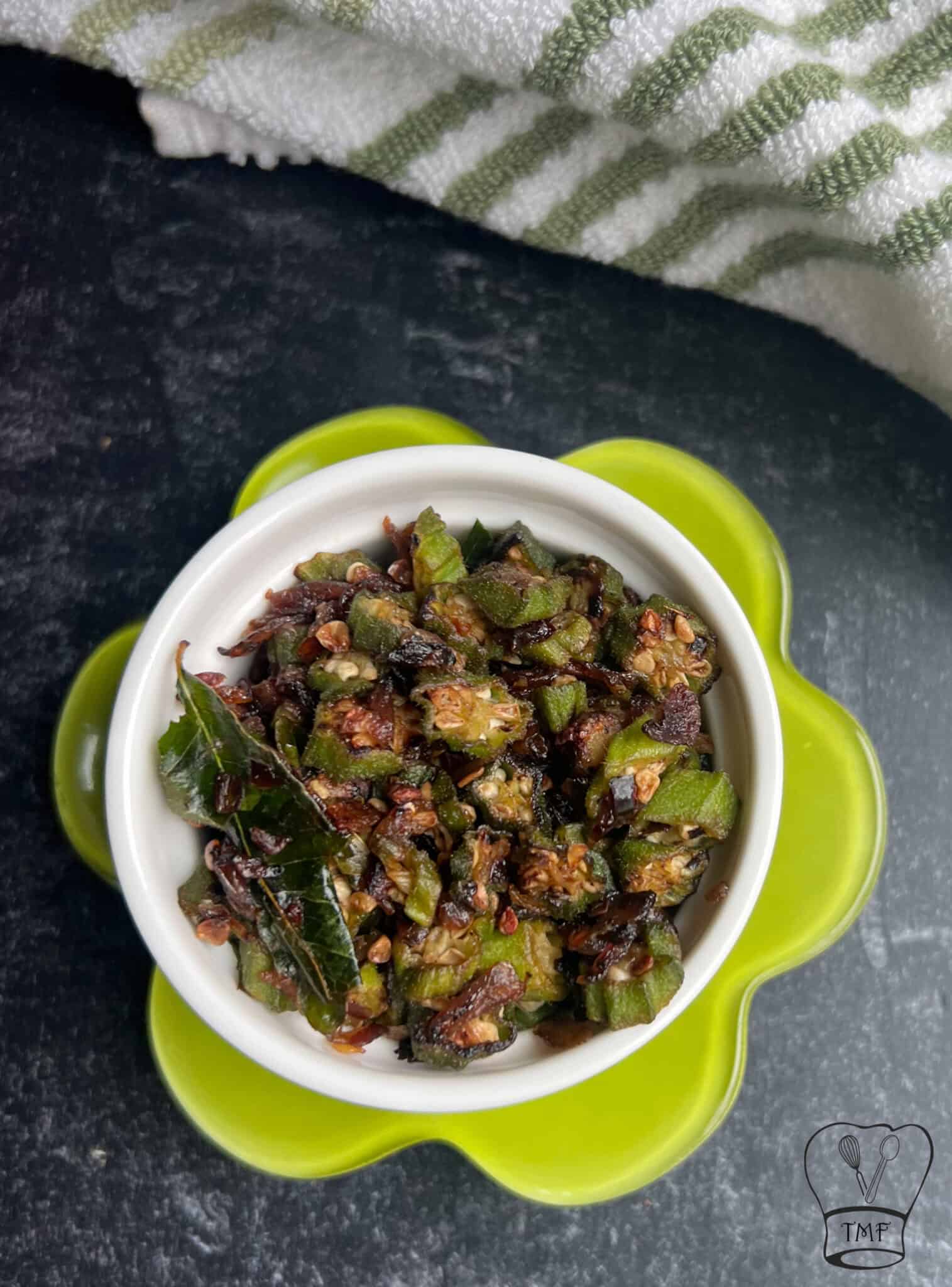 Vendakka Mezhukkupuratti | kerala style roasted okra - Traditionally ...
