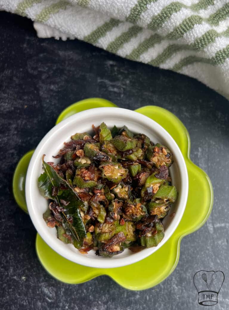 Vendakka Mezhukkupuratti | kerala style roasted okra - Traditionally ...