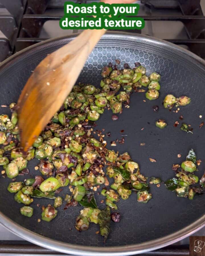 Vendakka Mezhukkupuratti | kerala style roasted okra - Traditionally ...