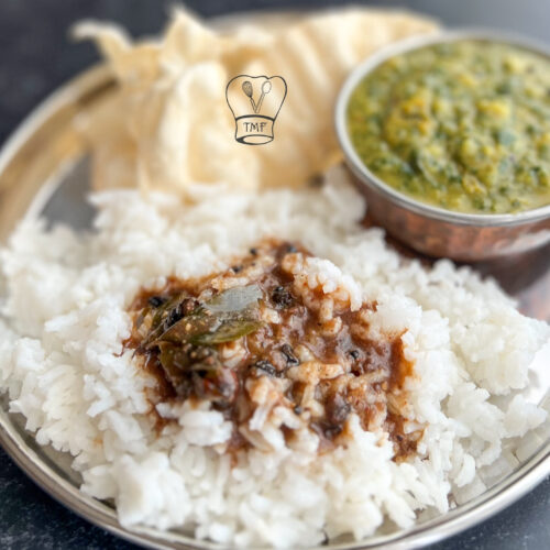 Vatha kuzhambu premix | instant vatha kulambu podi - Traditionally ...