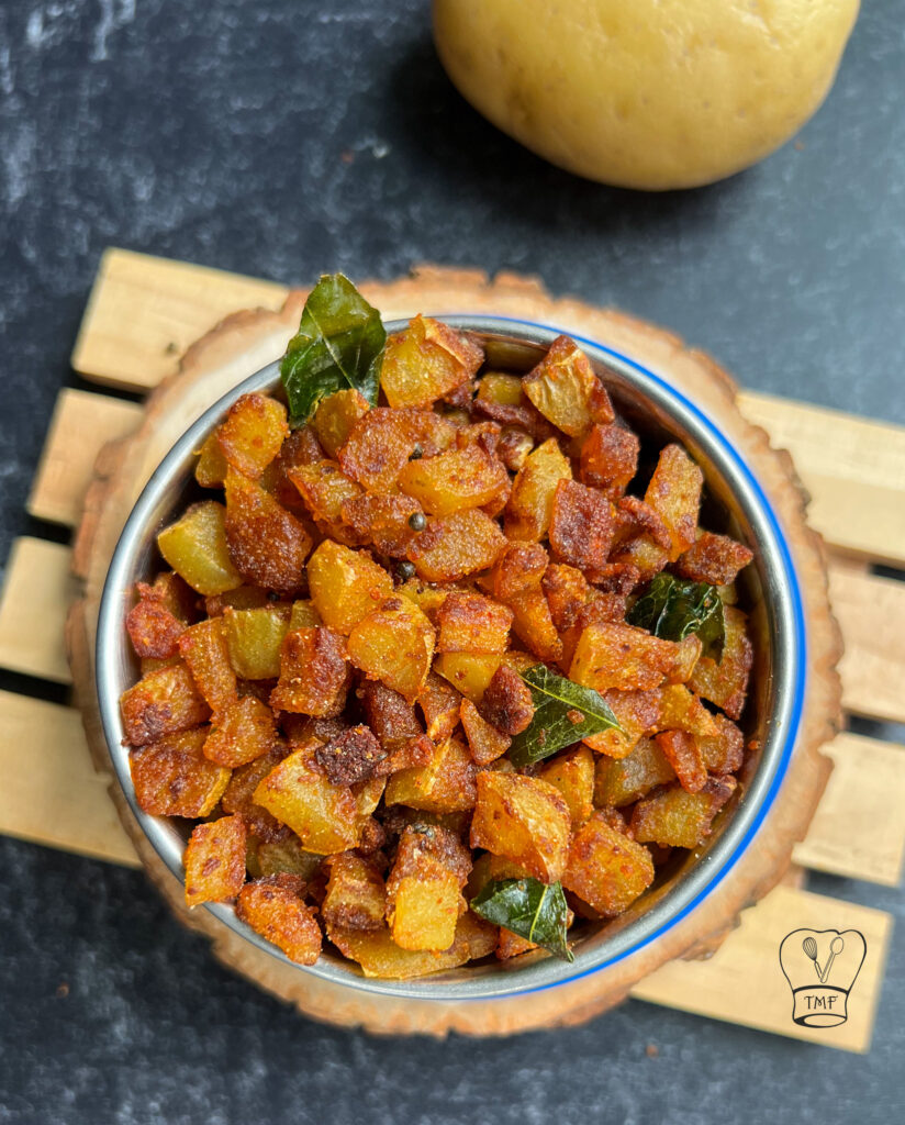 Crispy potato fry | aloo fry | urulai kara kar - Traditionally Modern Food