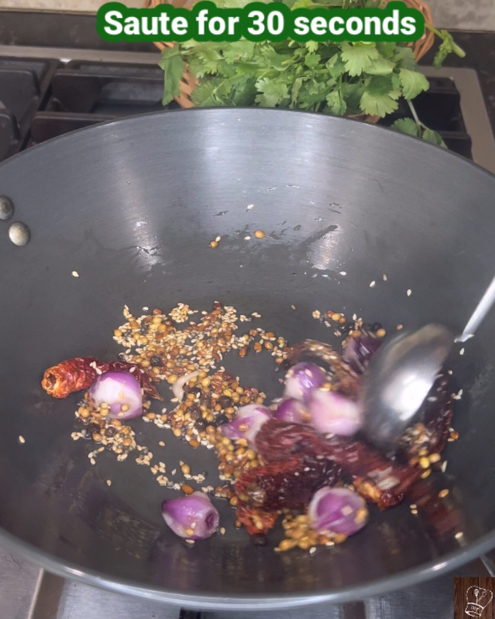 Kothamalli kuzhambu | coriander leaves kuzhambu - Traditionally Modern Food