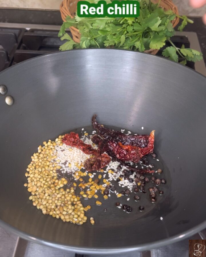 Kothamalli kuzhambu | coriander leaves kuzhambu - Traditionally Modern Food