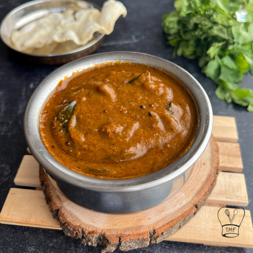 Kothamalli kuzhambu | coriander leaves kuzhambu - Traditionally Modern Food