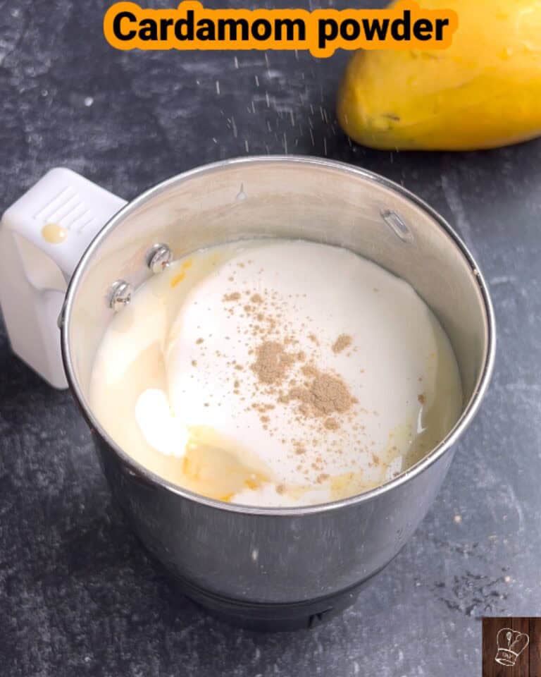 Mango stuffed kulfi | Stuffed Mango kulfi - Traditionally Modern Food