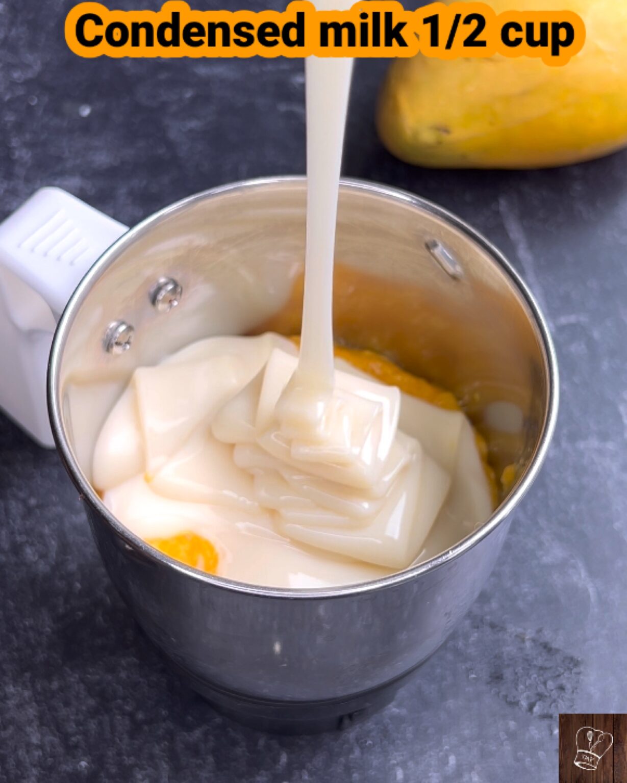 Mango stuffed kulfi | Stuffed Mango kulfi - Traditionally Modern Food