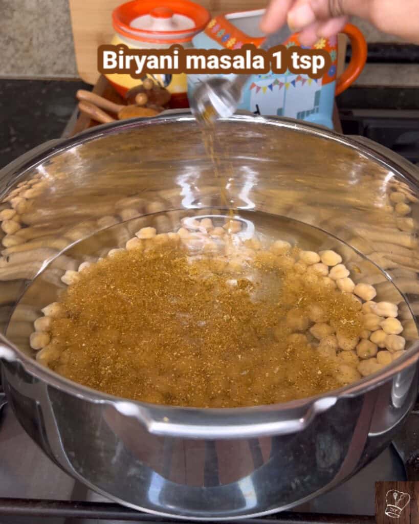 Chana biryani | Pressure Cooker channa Biryani - Traditionally Modern Food