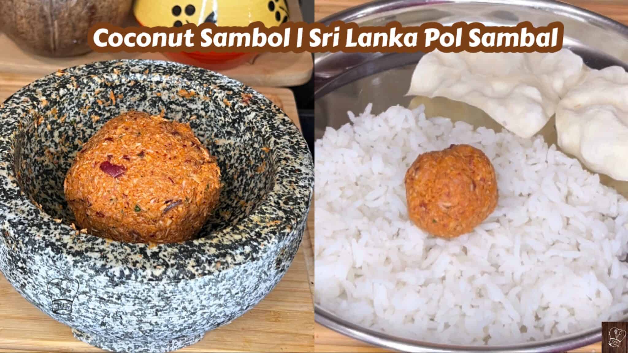 Coconut Sambol | Thengai sambal - Traditionally Modern Food