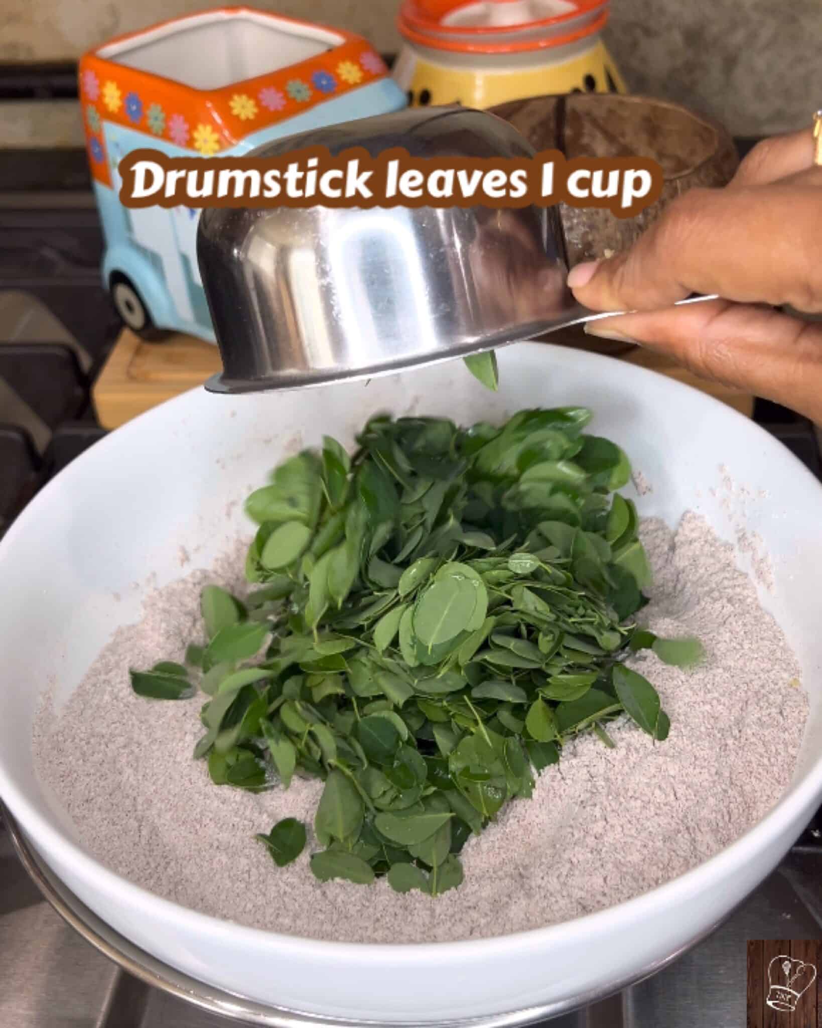 Murungai keerai Ragi Adai | Ragi Adai with drumstick leaves ...