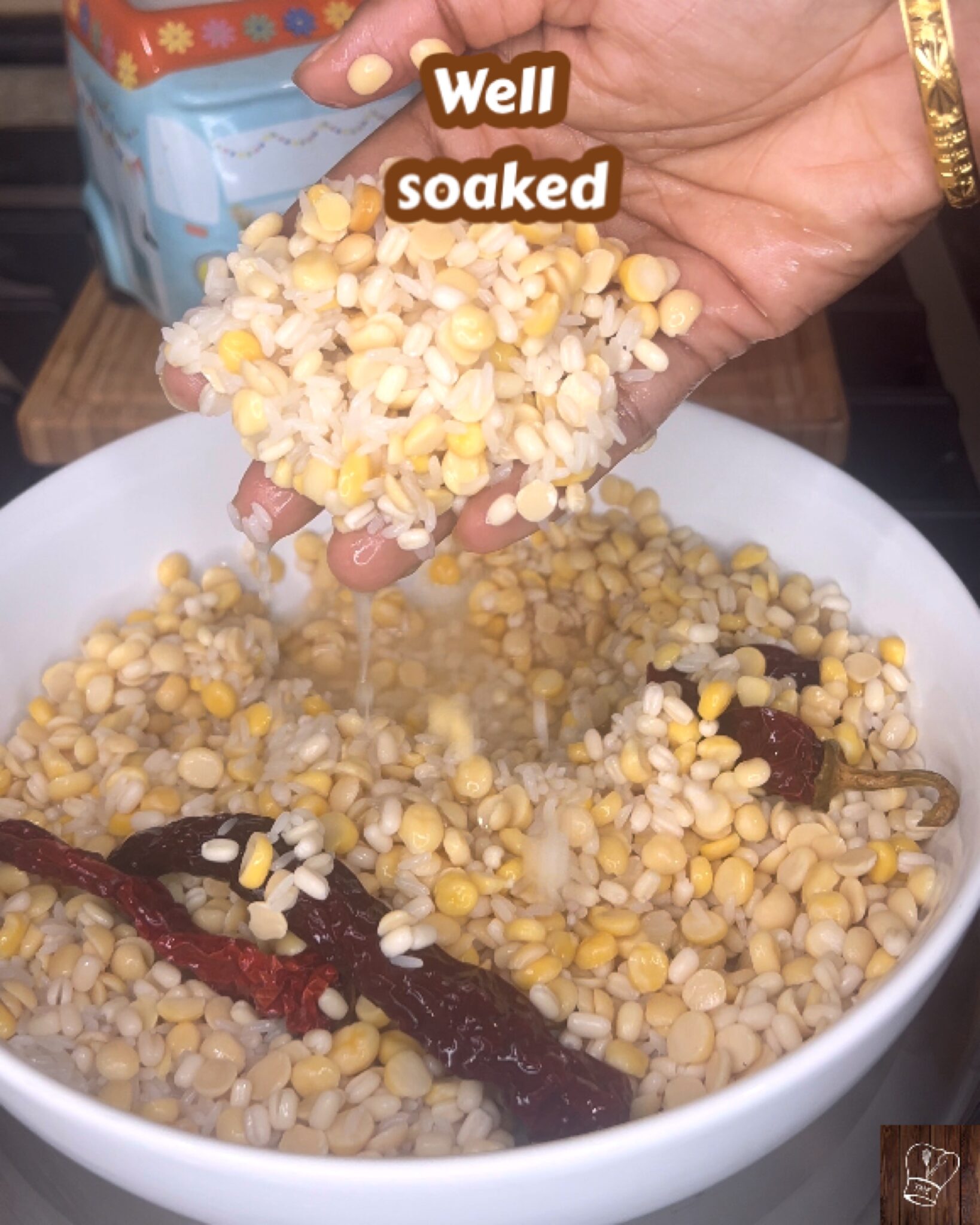 Thavala vadai | Mixed lentil fritter - Traditionally Modern Food