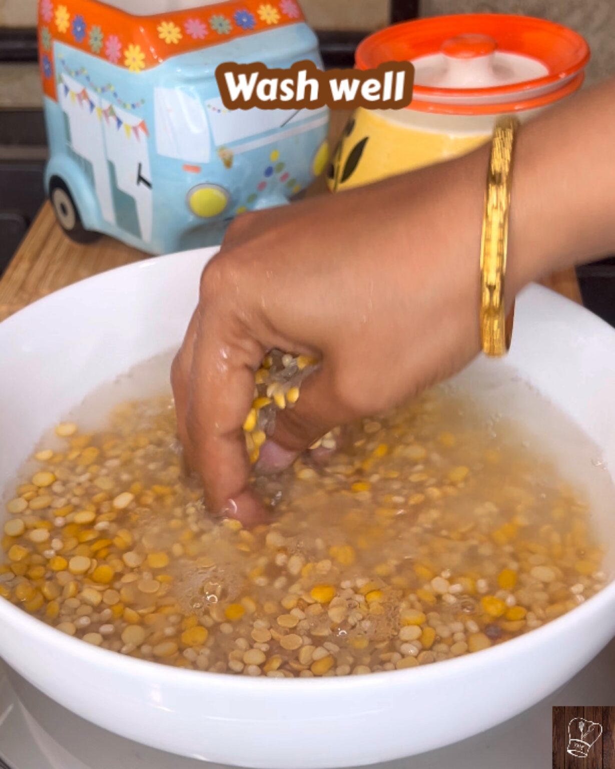 Thavala vadai | Mixed lentil fritter - Traditionally Modern Food