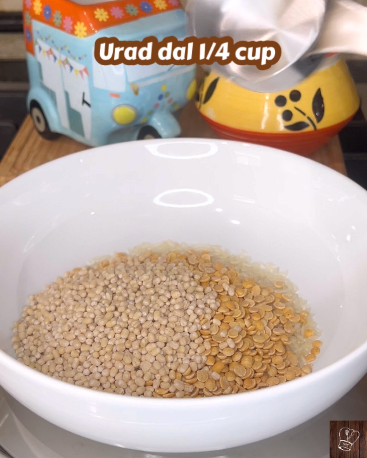 Thavala vadai | Mixed lentil fritter - Traditionally Modern Food